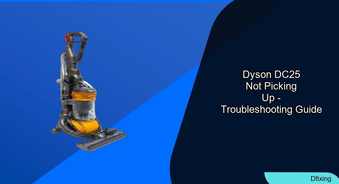 Fixing Dyson DC25 Not Picking Up